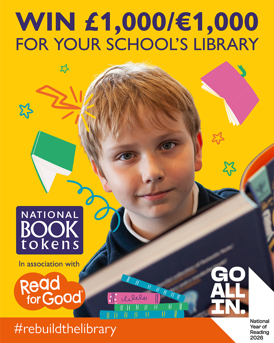 National Book Tokens launches annual Schools Prize - Education Today